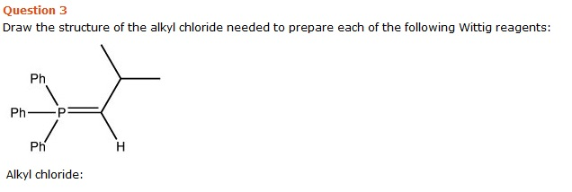 Solved Draw the structure of the alkyl chloride needed to | Chegg.com