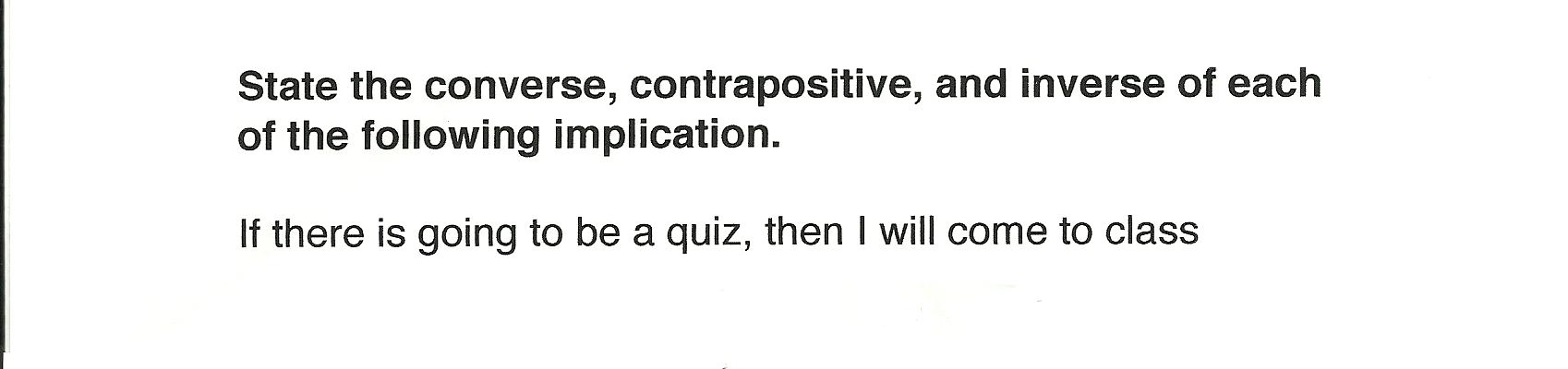 Solved State the converse, contra positive, and inverse of | Chegg.com