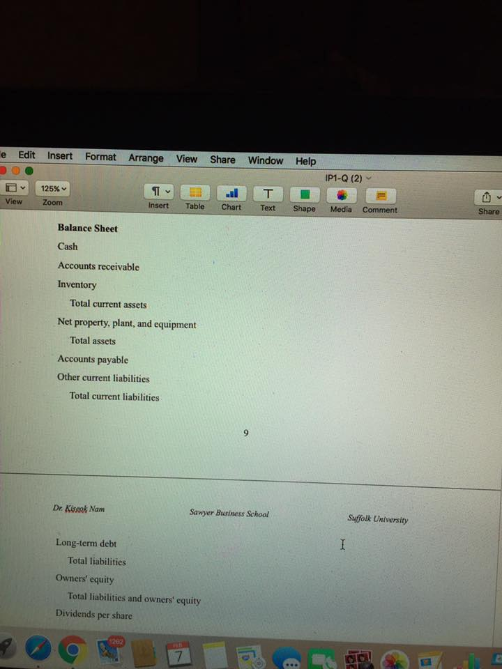 Solved t insert Format Arrange View Share Window Help P1-Q | Chegg.com