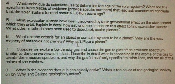 Solved What technique do scientists use to determine the age | Chegg.com