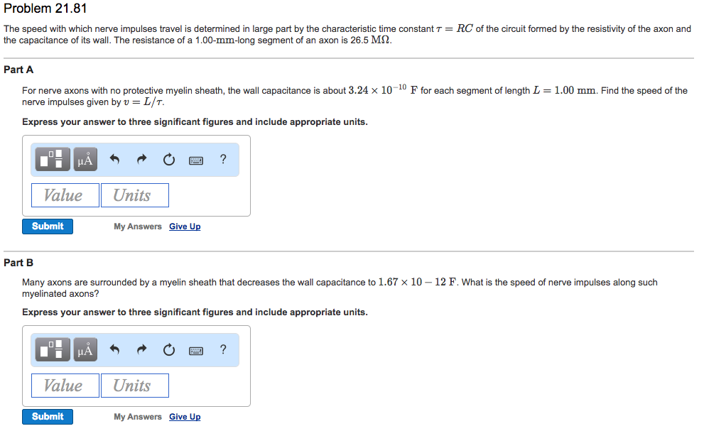 Solved The speed with which nerve impulses travel is | Chegg.com