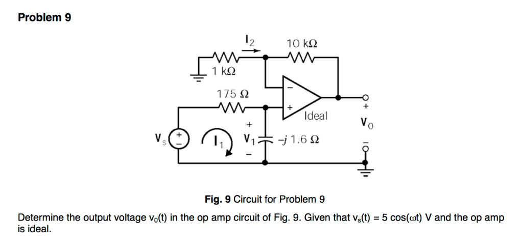 Solved Determine the output voltage V0(t) in the op | Chegg.com