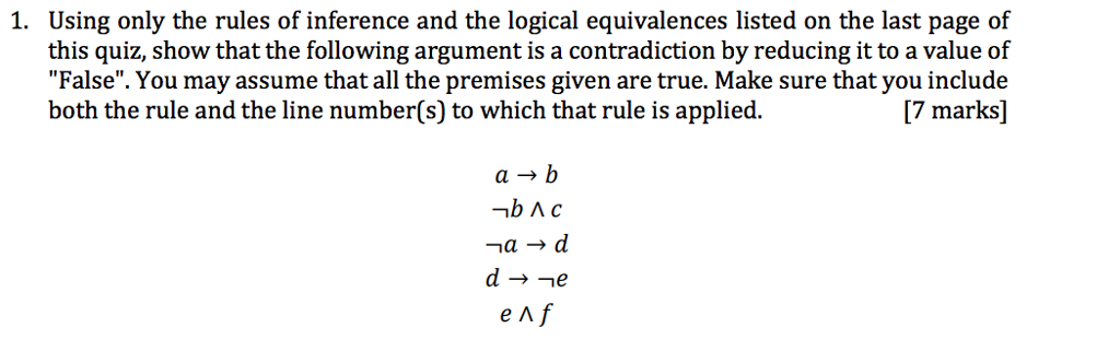 Using Only The Rules Of Inference And The Logical 8338