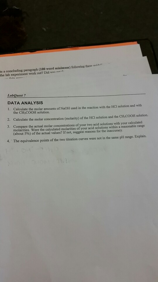 Solved te a concluding paragraph (100 word minimum) | Chegg.com