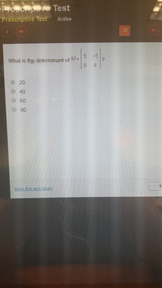 Solved Prescriptive Test Prescriptive Test Active 1 X+3 What | Chegg.com