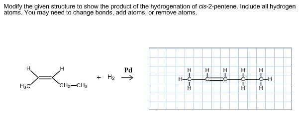 Solved Modify the given structure to show the product of the | Chegg.com