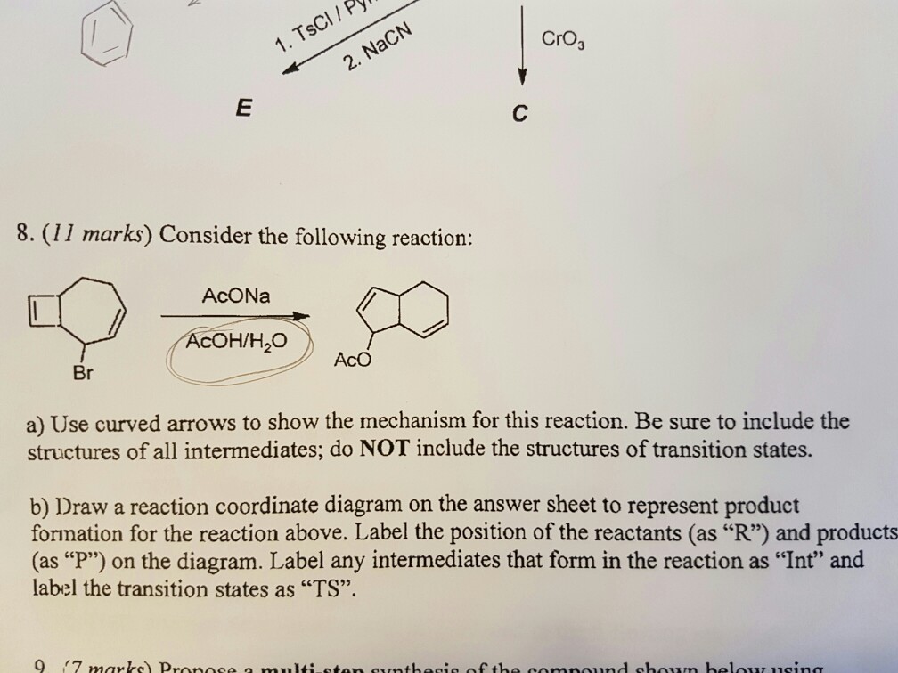 Solved Urgent! What is the mechanism for this reaction | Chegg.com