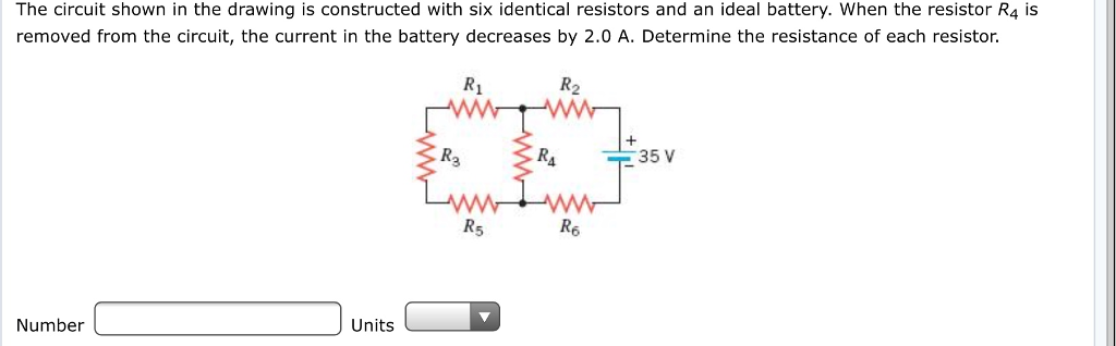 Solved The circuit shown in the drawing is constructed with | Chegg.com