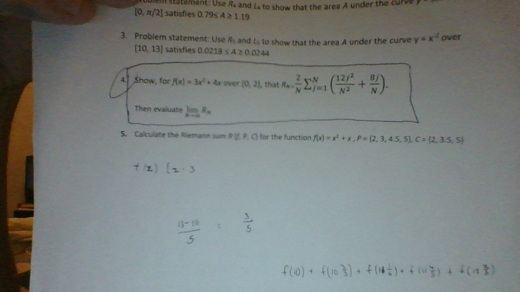 Solved I need hekp with number 4. I need to explain my work | Chegg.com