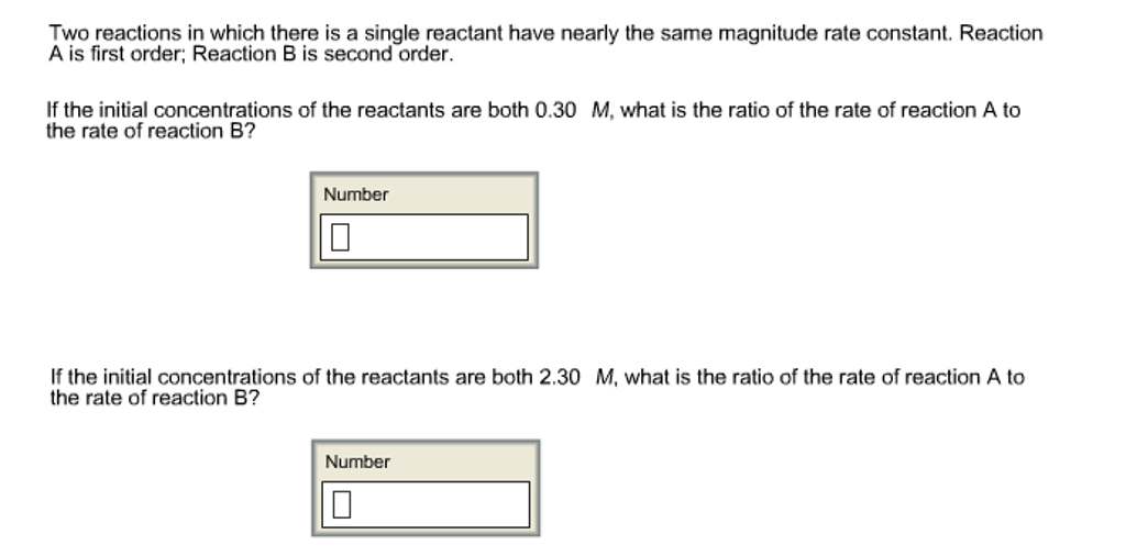 Two reactions in which there is a single reactant | Chegg.com