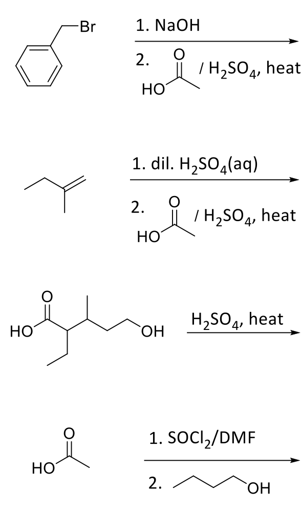 Solved HO HO Br 1. NaOH 2. O H2SO4, heat HO 1. dil. | Chegg.com