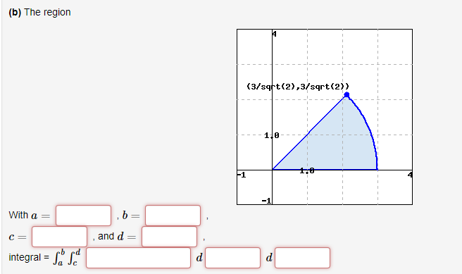 Solved (1 point) For each of the following, set up the | Chegg.com