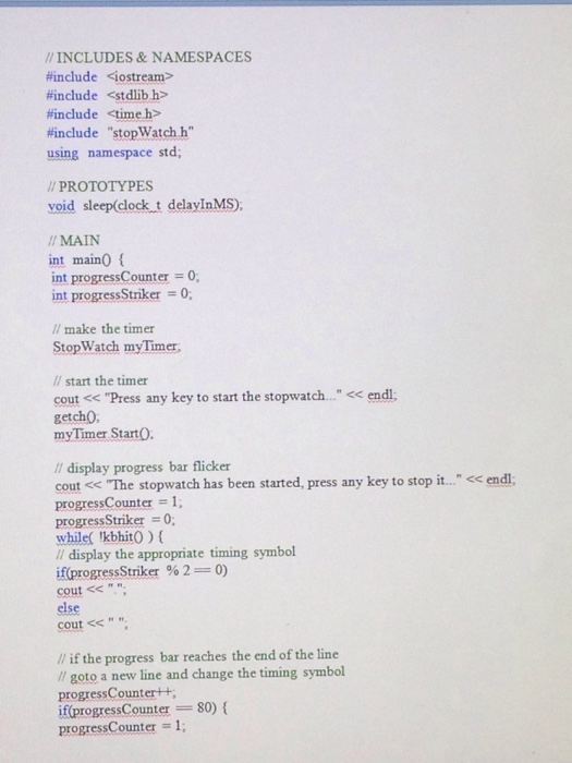 Solved I need this program in C++ The output is | Chegg.com