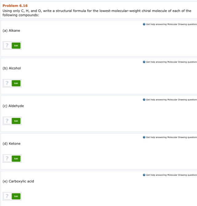 Solved Using only C, H, and O, write a structural formula | Chegg.com