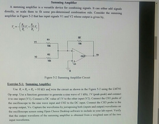 Solved Exercise 5-4: Circuit verifications using PSPICE a. | Chegg.com