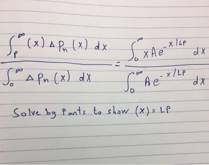Solved integral_p^infinity (x) Delta P_n (x) | Chegg.com