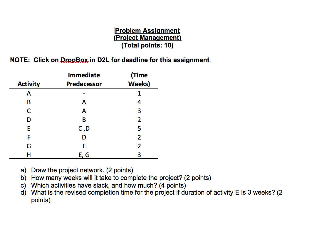 Solved Click on OmpBoxin D2L for deadline for this | Chegg.com