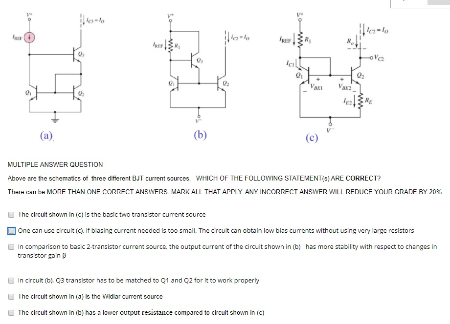 Solved REF R C2 CI 02 BE E2 MULTIPLE ANSWER QUESTION Above | Chegg.com