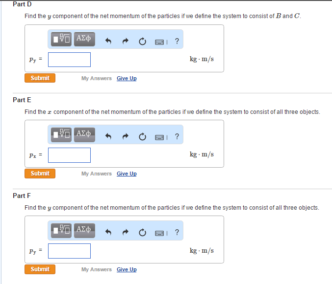 Solved Problem 8.03 Part A Three objects A, B, and C are | Chegg.com