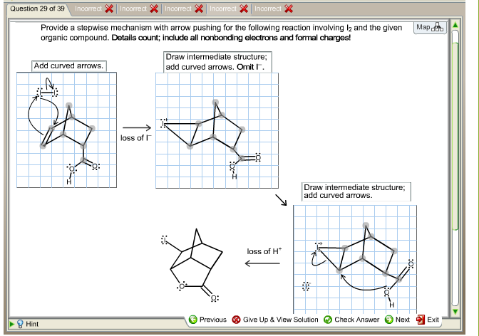 Solved Provide a stepwise mechanism with arrow pushing for | Chegg.com
