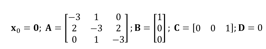 Solved Convert The Continuous Time State Space System In