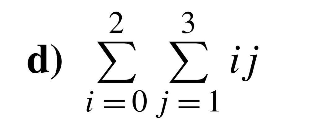 Solved Evaluate the Double sum | Chegg.com