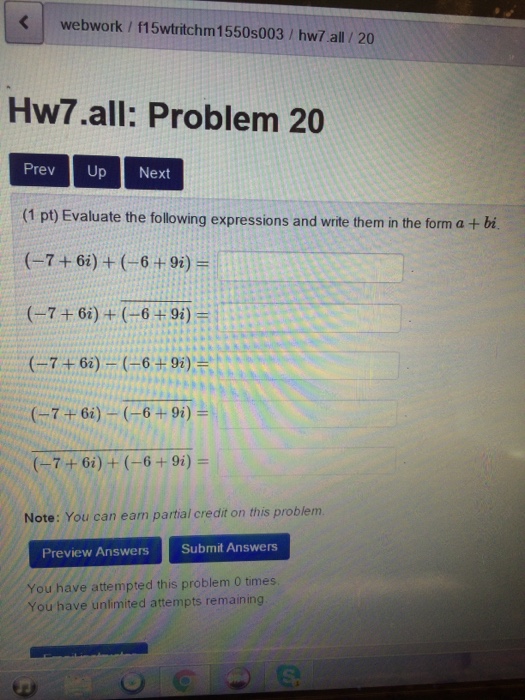 Solved Evaluate the following expressions and write them in | Chegg.com