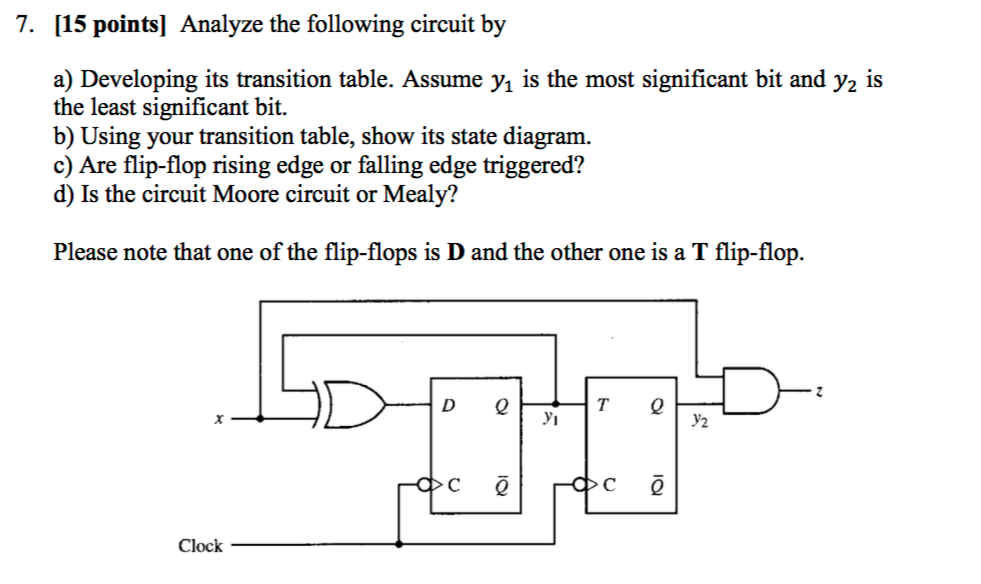 Solved Analyze the following circuit by a) Developing its | Chegg.com
