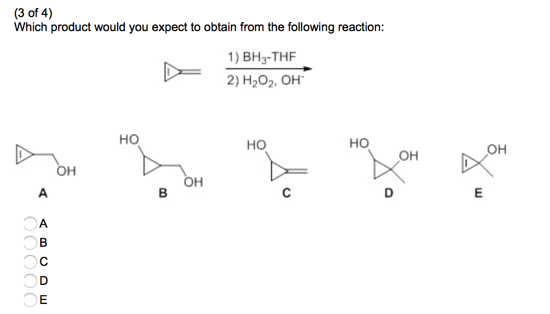 Solved (4 of4) What is the origin of the regioselectivity in | Chegg.com