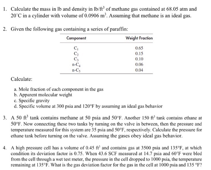 Solved Calculate The mass in Ib and density in Ib/ft3 of | Chegg.com