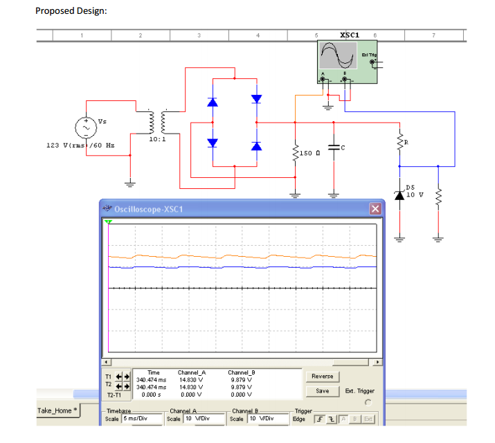 Solved Design a dc Power supply circuit that will provide a | Chegg.com