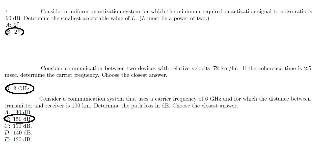 Solved Consider a uniform quantization system for which the | Chegg.com