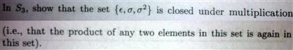 Solved In S3, show the set {epsilon, sigma, sigma2} is | Chegg.com