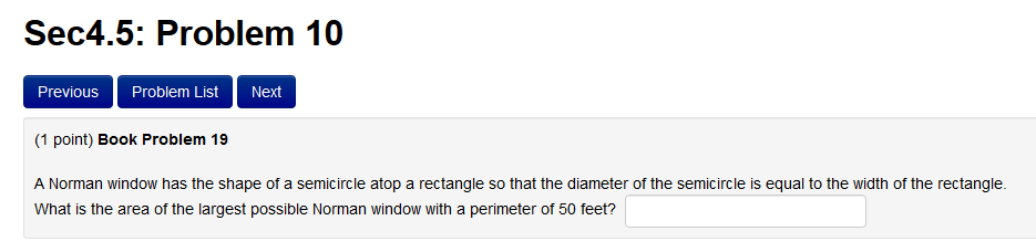 Solved Sec4.5: Problem 10 Previous Problem List Next (1 | Chegg.com