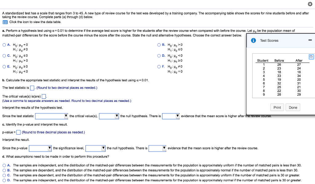 Solved A standardized test has a scale that ranges from 3 to | Chegg.com