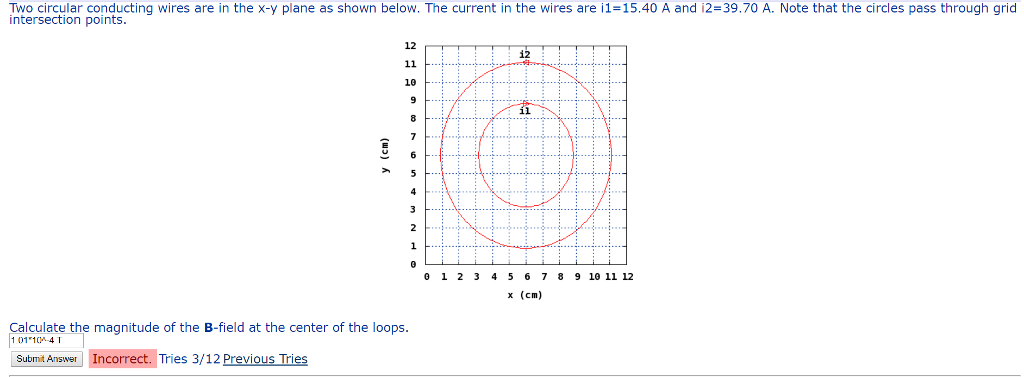 Solved Two circular conducting wires are in the x-y plane as | Chegg.com