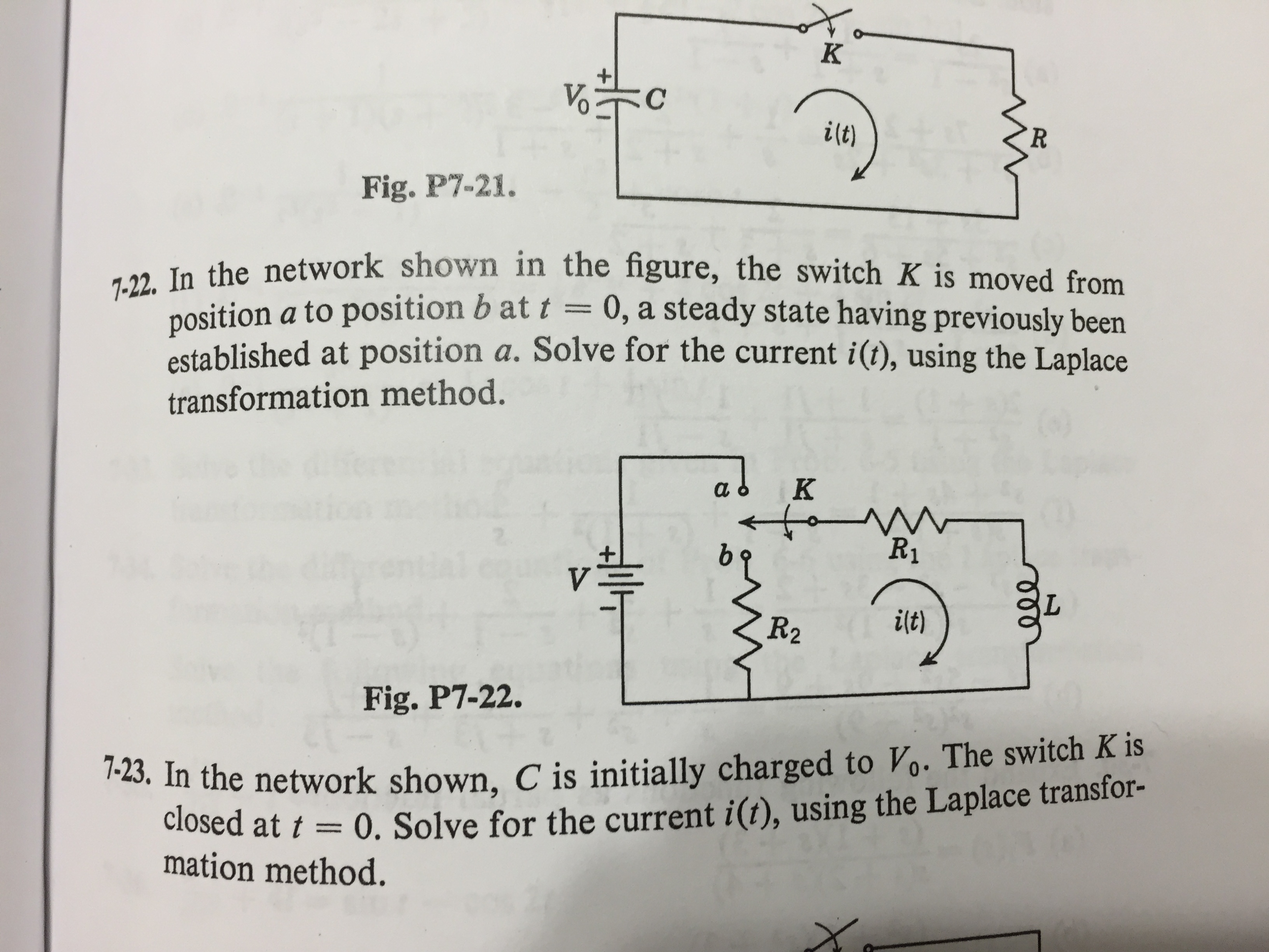 Solved In The Network Shown In The Figure The Switch K Is 