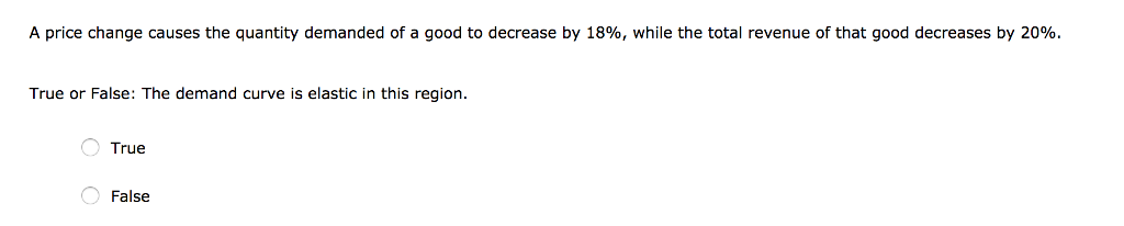 Solved A price change causes the quantity demanded of a good | Chegg.com