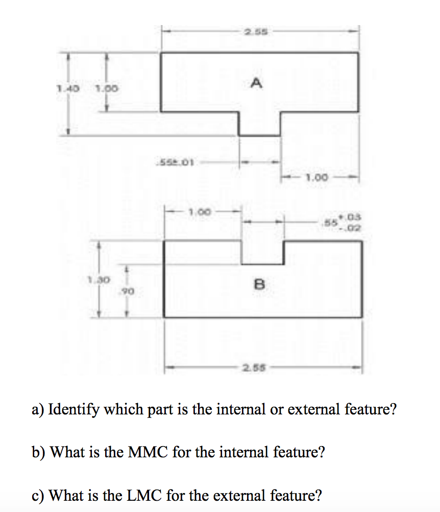 Solved Identify which part is the internal or external | Chegg.com