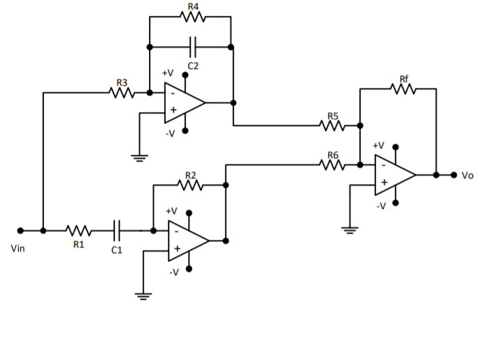 Solved Considering the following circuit, where the | Chegg.com
