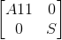 Solved Let A = . If A11 is invertible, then the matrix S | Chegg.com