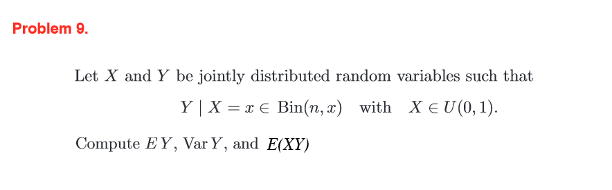 Let X and Y be jointly distributed random variables | Chegg.com