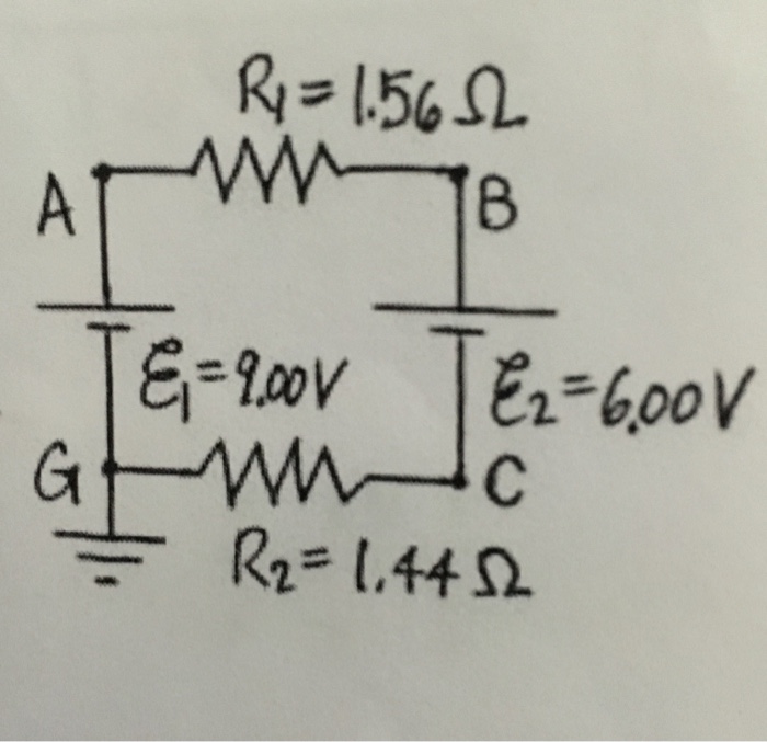 Solved In the circuit shown, the negative terminal of | Chegg.com