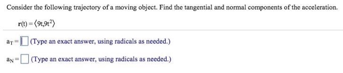 Solved Consider the following trajectory of a moving object. | Chegg.com