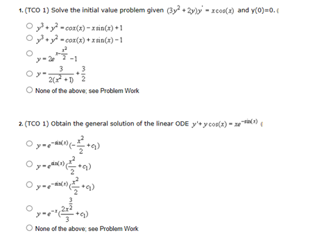 Solved Solve the initial value problem given (3y2 + 2y)y' = | Chegg.com