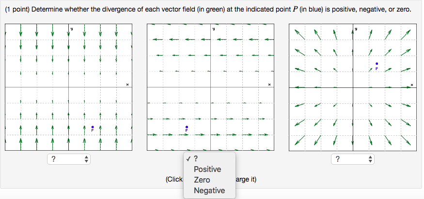 Solved (1 point) Determine whether the divergence of each | Chegg.com Solved (1 point) Determine whether the divergence of each | Chegg.com