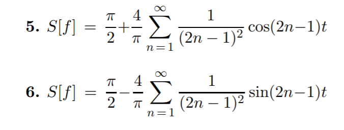 Solved Determine the Fourier series Sf] of the 2T-periodic | Chegg.com