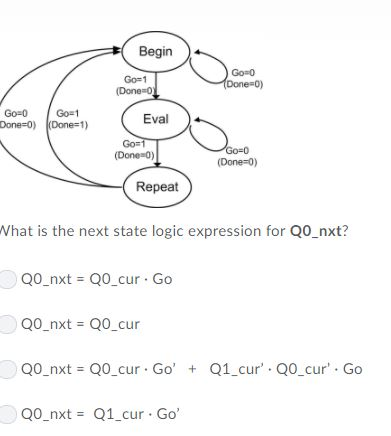 Solved For the following state diagram you choose to encode | Chegg.com