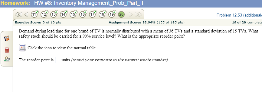Solved God help me! I cannot figure this out, Find reorder | Chegg.com