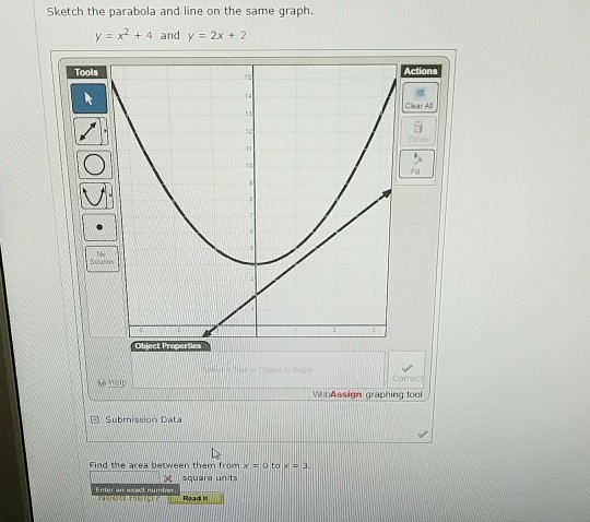 Solved Sketch the parabola and line on the same graph. y=x2 | Chegg.com